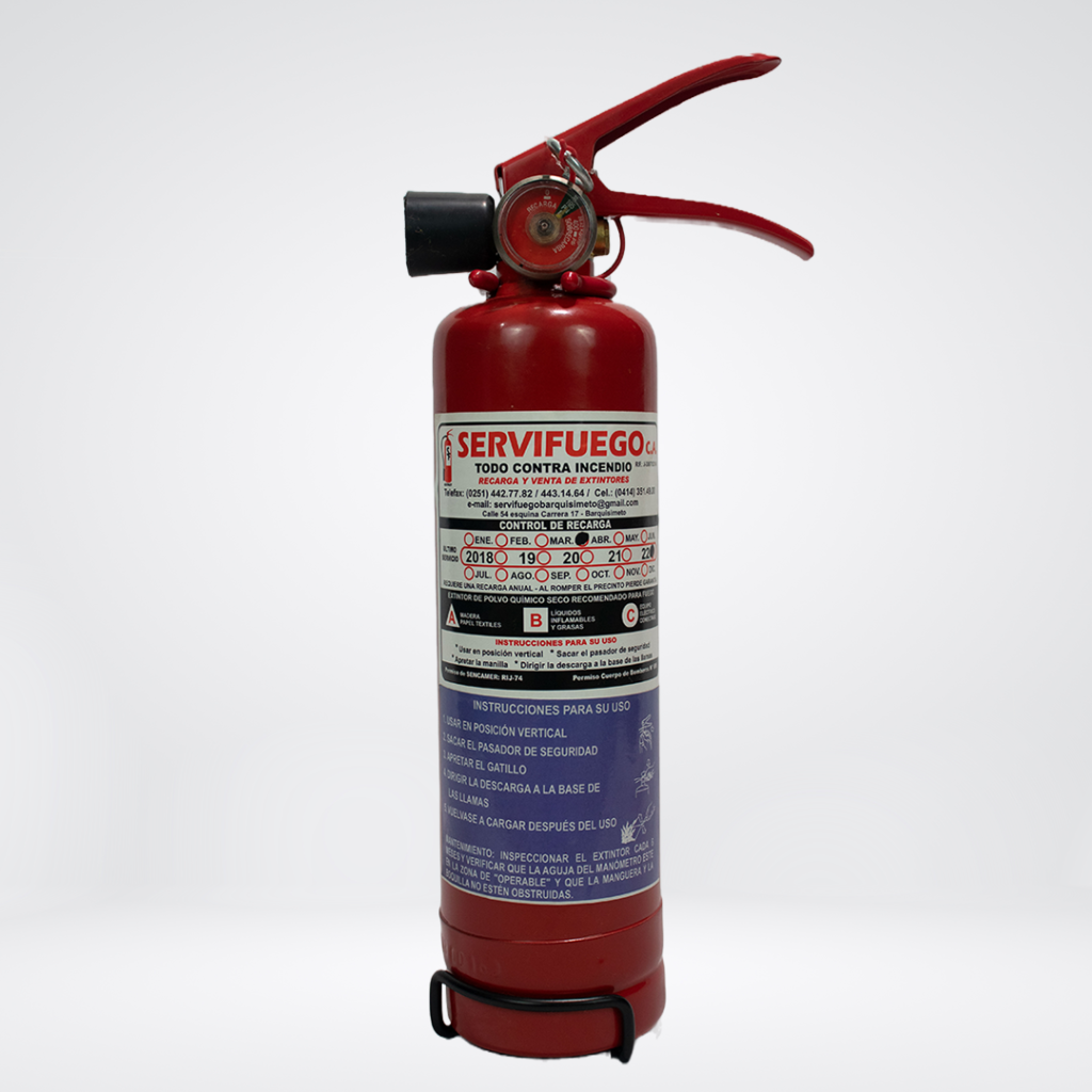 Extintor 2.5 Lbs PQS