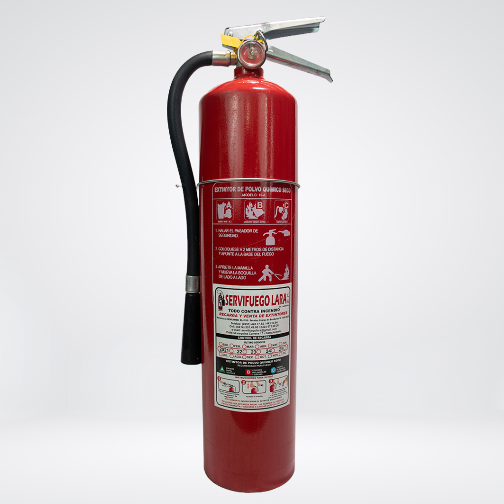 Extintor 15 Lbs PQS